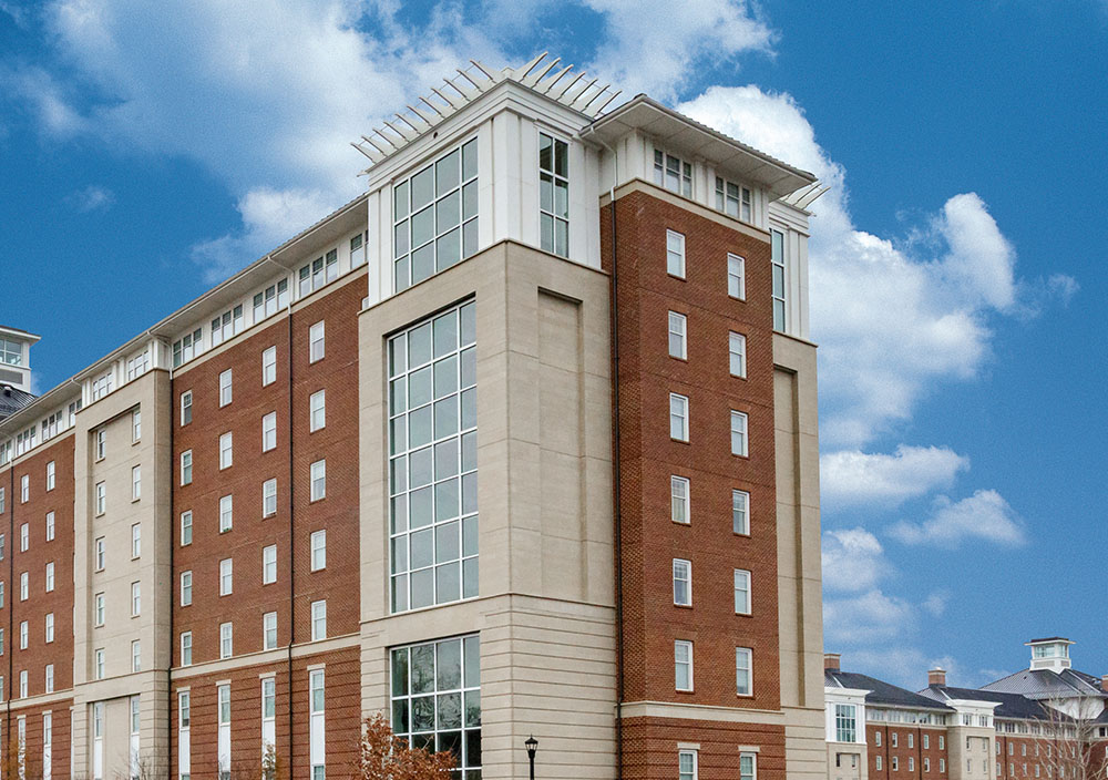 Liberty University Residential Commons II - MH Masonry & Associates
