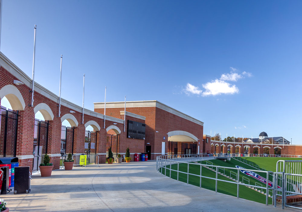 Liberty University Williams Football Stadium - MH Masonry & Associates