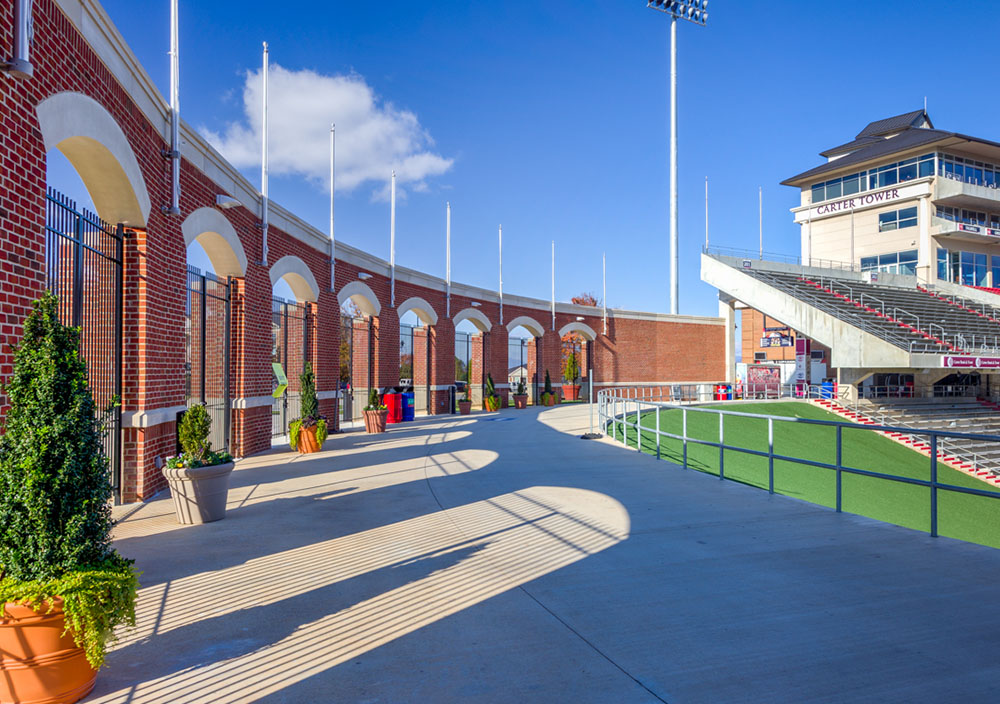Liberty University Williams Football Stadium - MH Masonry & Associates