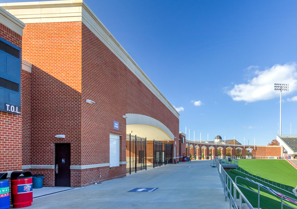 Liberty University Williams Football Stadium - MH Masonry & Associates