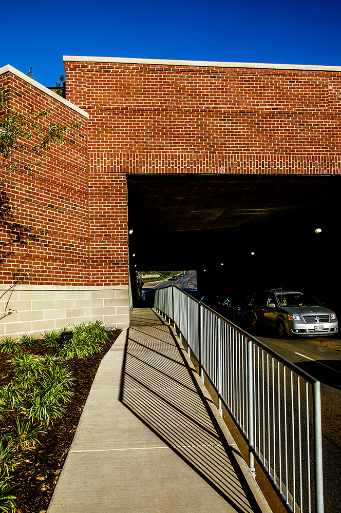 Liberty University LU Tunnel and Entrance Sign - MH Masonry & Associates